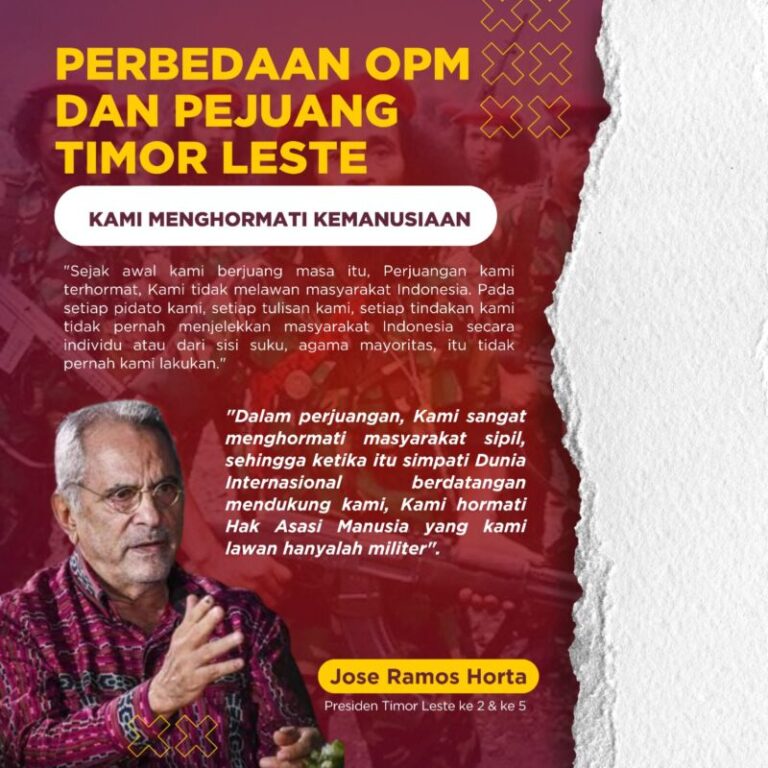 Differences between the OPM KKB and the Timor Leste Fighters – Suara ...