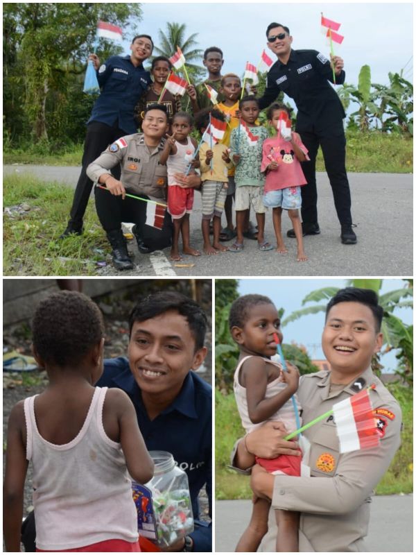 Introducing the Meaning of Independence, Damai Cartenz Task Force Holds ...