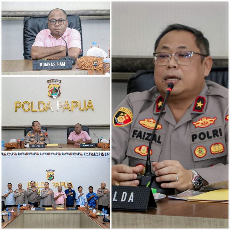 Papua Police and National Human Rights Commission Join Forces to Secure ...