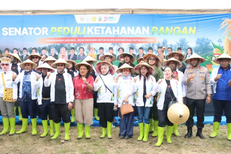 Papua Central Police Chief Attends Senator Peduli Ketahanan Pangan ...