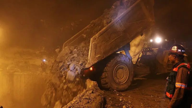 Landslide Occurs at Freeport Underground Mine, Seven Workers Still ...