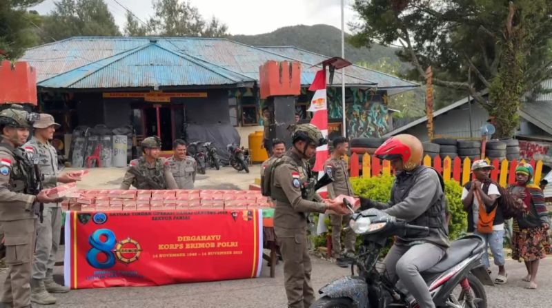 Commemorating the 80th Anniversary of Brimob, Paniai Task Force ...