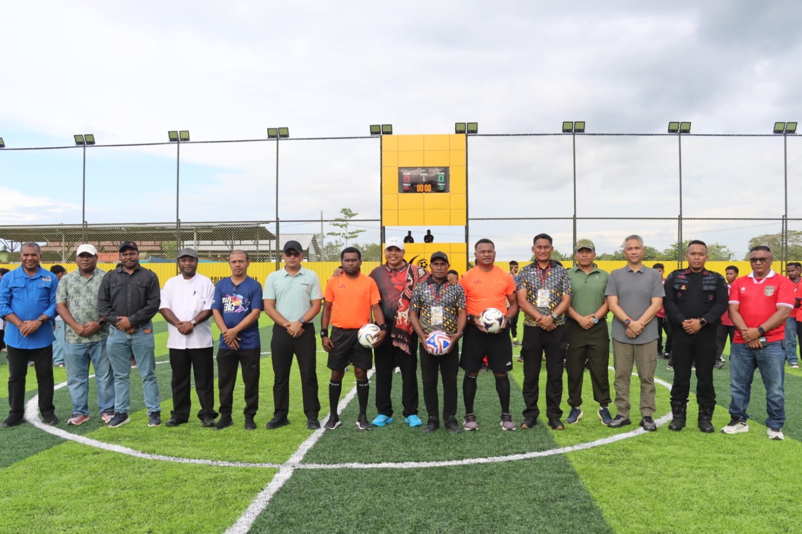Central Papua Police Chief Opens 2026 Kapolda Cup Mini Soccer ...