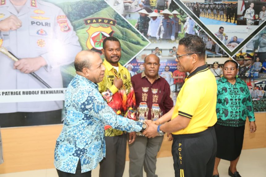 Papua Police Chief and the People’s Consultative Assembly (MRP) discuss ...